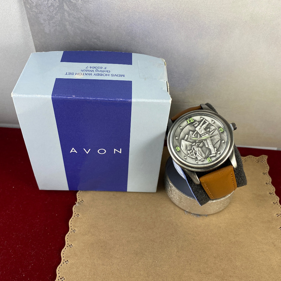 Avon | Accessories | Host Pick Vintage Avon Golf Watch With Golf Ball ...